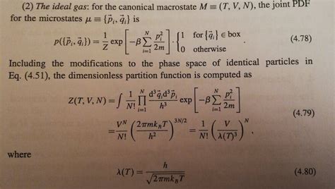 Help With An Ideal Gas Canonical Ensemble Partition Function Integral
