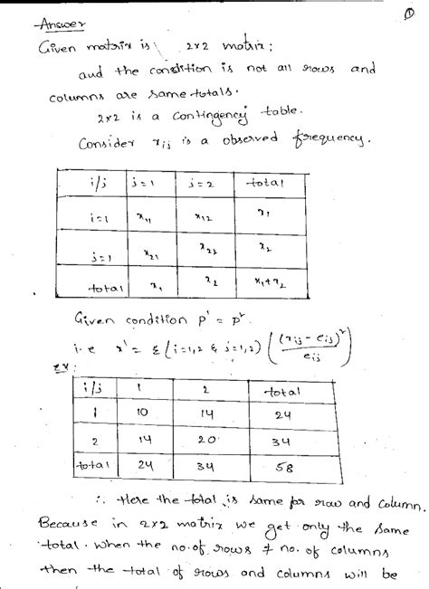 [solved] Come Up With A 2 X 2 Contingency Table For Which P 1 P 2 And Course Hero