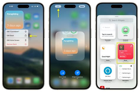 How To Create Home Screen Widget Stacks On Iphone