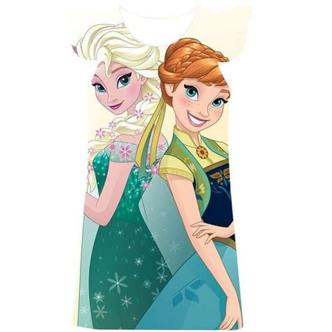 Niñas Frozen Elsa Vestido Dibujos Animados Elsa Princesa Vestido Niños