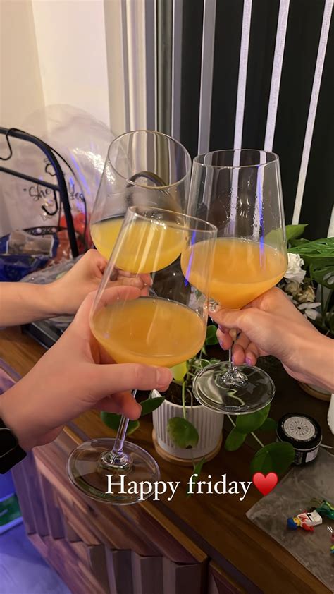 미국의 불금 어떤데 샴페인오렌지쥬스미모사