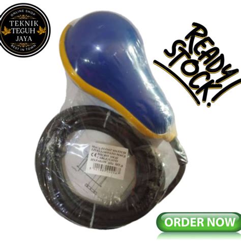 Jual Cable Float Level Switch Mac5 10 Meter Italy Original Kab