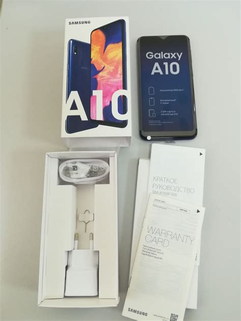 Смартфон Samsung Galaxy A10 (2019) Blue SM-A105FZBGSER — купить в ...