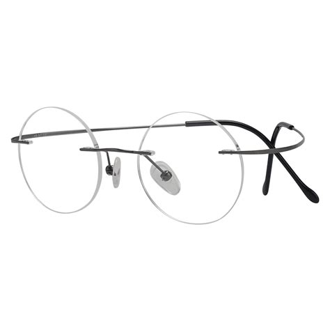 Round Eyeglass Frames Titanium