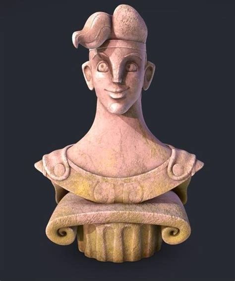 Disneys Hercules Bust D Print Softarchive