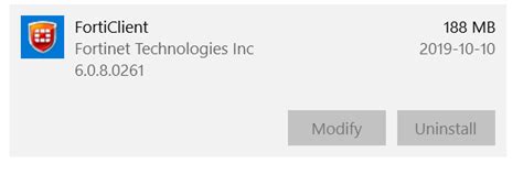 Random Contributions Uninstall Fortinet Forticlient 6 0