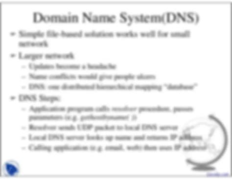 Application Layer Local And Wide Area Networks Lecture Slides Slides Social Work Docsity