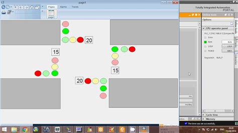 Traffic Light Plcsim Vijeo Citect Scada Ibh Opc Server Youtube