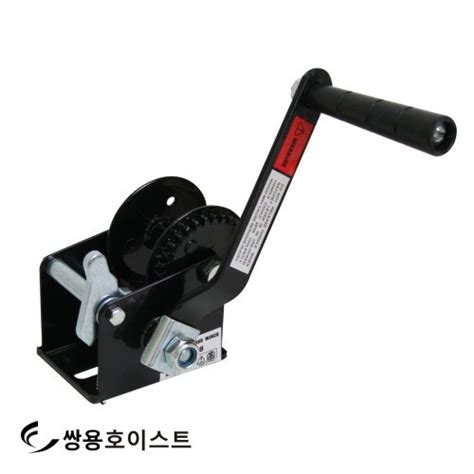 쌍용호이스트 X시리즈 핸드 수동 윈치 타이거 와이어 기중기 도르래 윈찌 원치