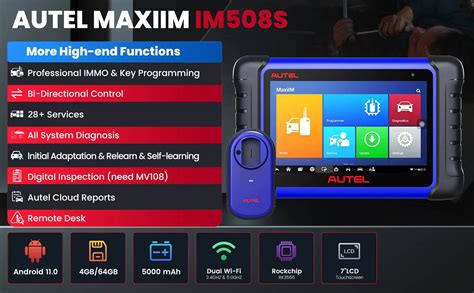 Autel Maxiim Im508s Key Fob Programming Tool With Xp200 Bi Directional Autelglobal Store