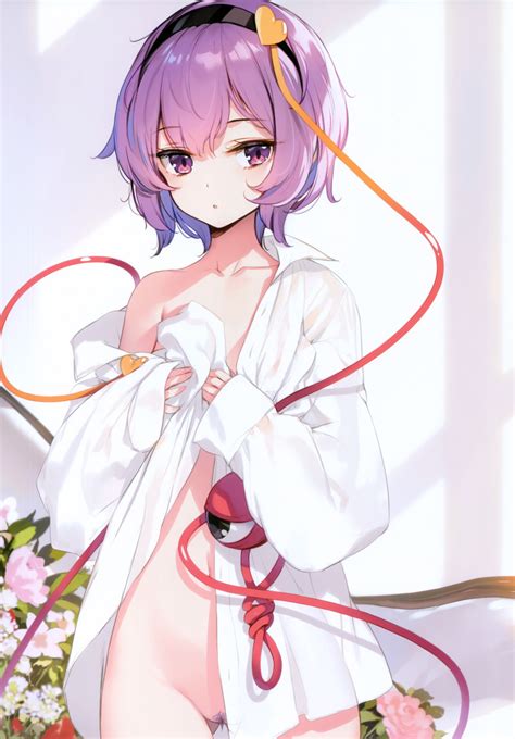 Ke Ta Komeiji Satori Touhou Absurdres Highres Girl Black Hairband Collarbone Cowboy