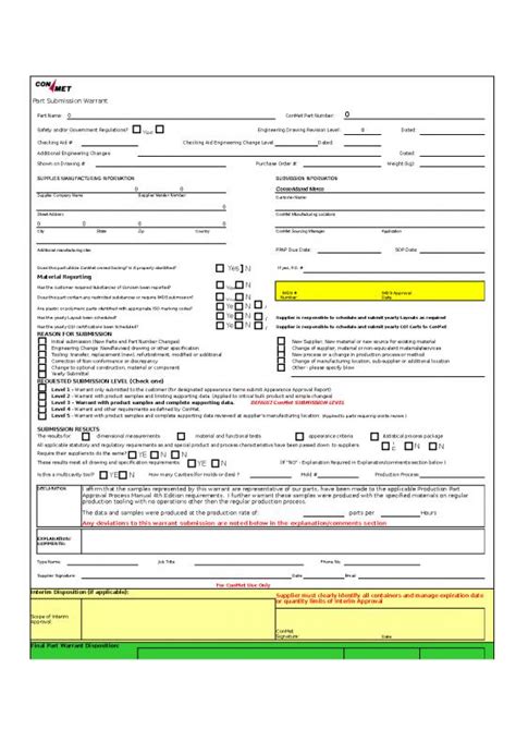 Spc Format In Excel Free Download 32737 Scm 1 020 Supplier Apqp Workbook