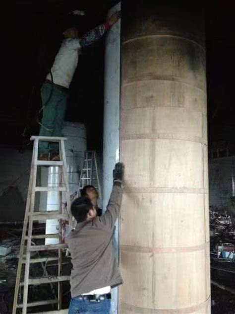 Stainless Steel Column Cladding Vigorss