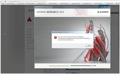installation of autocad lt 2016 failed autodesk community