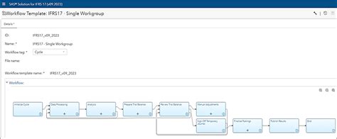Customizing A Workflow In Sas Solution For Ifrs 17