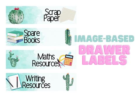 Drawer Labels Teacher Toolbox
