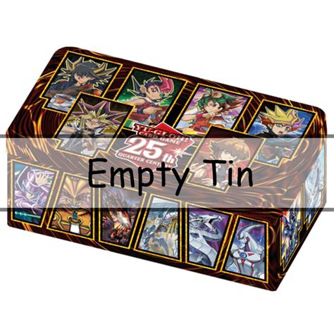 Empty Yugioh Card Storage Tins Choose Design Empty Collectors Tin Yu
