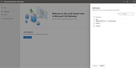 Set Up Microsoft Defender Multitenant Management Unified Security