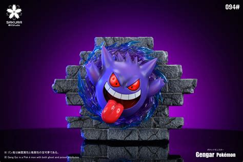 Gengar Pokemon Sakura Studio 3d Custom Studio