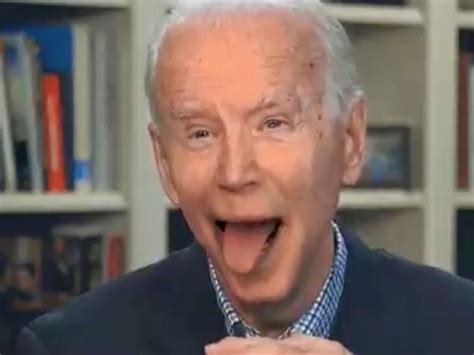 Gerador De Memes Joe Biden Tounge