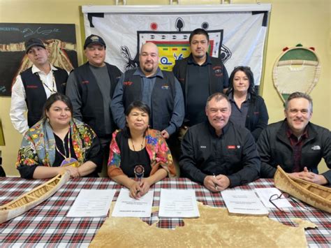 Naskapi Nation Iron Ore Company Of Canada Sign Socio Economic “aganow