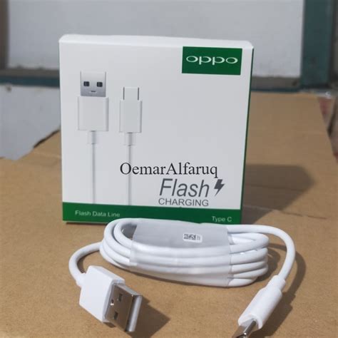 Jual Kabel Data Oppo Reno Reno F Original Flash Charging Support Watt Shopee Indonesia