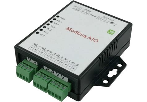 Modbus Rtu Analog Input And Analog Output Atac Technology Co Ltd