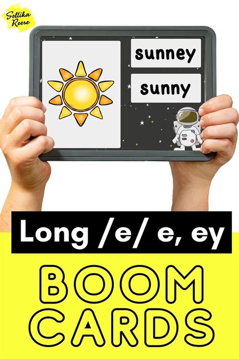 Digital Task Cards Long E E Ey Long Vowels Phonics 1st Grade
