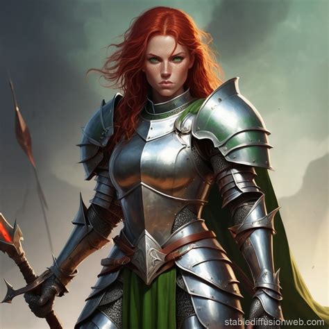 Echo Knight Fighter Dandd Character Stable Diffusion Online