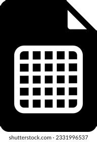 Spreadsheet Document Excel File Paper Stock Vector Royalty Free Shutterstock