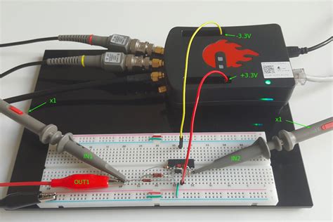 Full Wave Rectifier Circuit On Breadboard