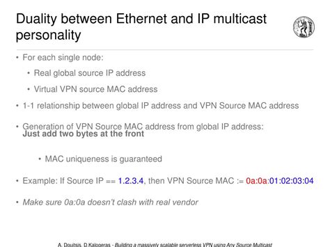 Ppt Building A Massively Scalable Serverless Vpn Using Any Source Multicast Powerpoint