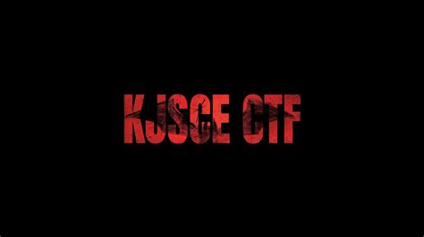 Kjsce Ctf Kjsce Devopia Kjsce Codecell Youtube