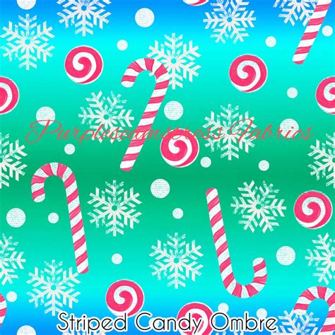 Striped Candy Ombre Purpleseamstress Fabric
