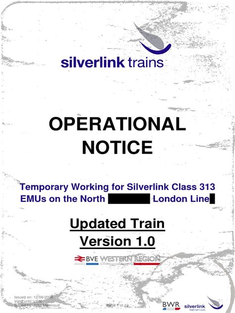 Class 313 User Manual V1 Pdf Pdf