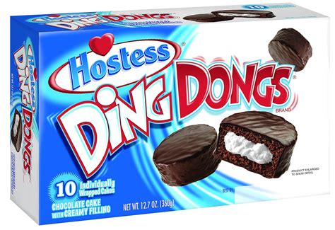 Hostess Ding Dongs Original Chocolate 10 Count Pack Of