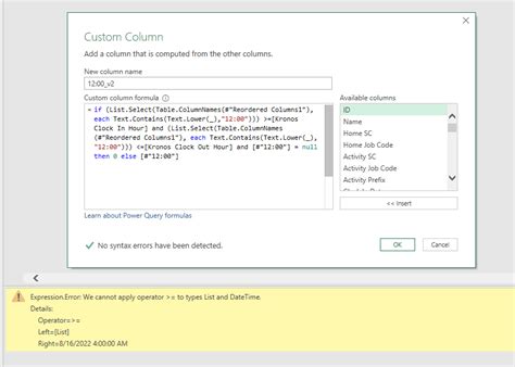 solved use column name in custom column logic microsoft fabric community