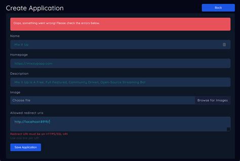 Application Redirect Uris Do Not Allow Non Connections · Issue