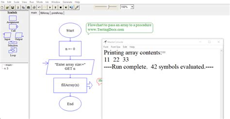 How To Pass An Array In Raptor Flowchart Testingdocs