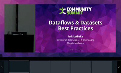 Dataflows And Datasests Best Practices Dynamics Communities
