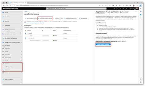 configurare microsoft entra private access ict power