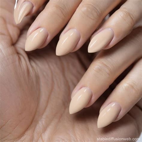 Almond Nails Stable Diffusion Online