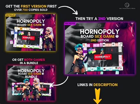 Hornopoly Printable Board Sex Game For Naughty Couple Kinky And BDSM