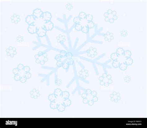 Snow Flakes Graphic Stock Vector Images Alamy