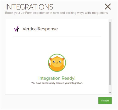 How To Integrate JotForm With Vertical Response