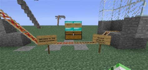 Rollercoaster Minecraft Map
