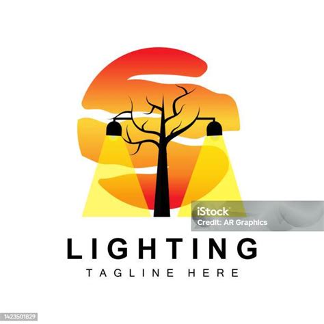 랜턴 램프 로고 디자인 생활 조명 벡터 램프 로고 일러스트 레이 션 제품 브랜드 0명에 대한 스톡 벡터 아트 및 기타 이미지