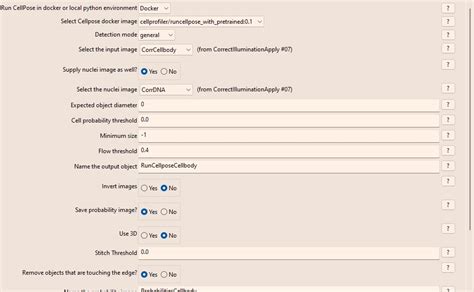 Cellprofiler Updates 426 And Runcellpose Via Docker Announcements