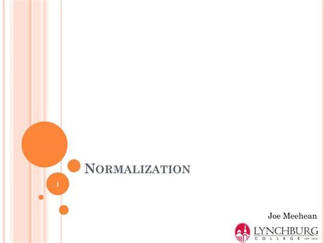 Ppt Normalization Powerpoint Presentation Free Download Id1577013
