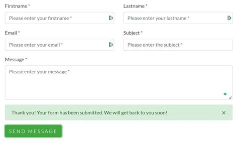 Responsive Ajax Contact Form No Redirect Download For Windows